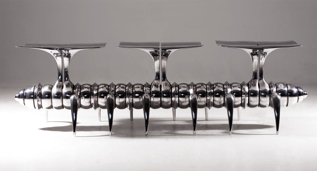 Caterpillar bench – Philip Watts Design