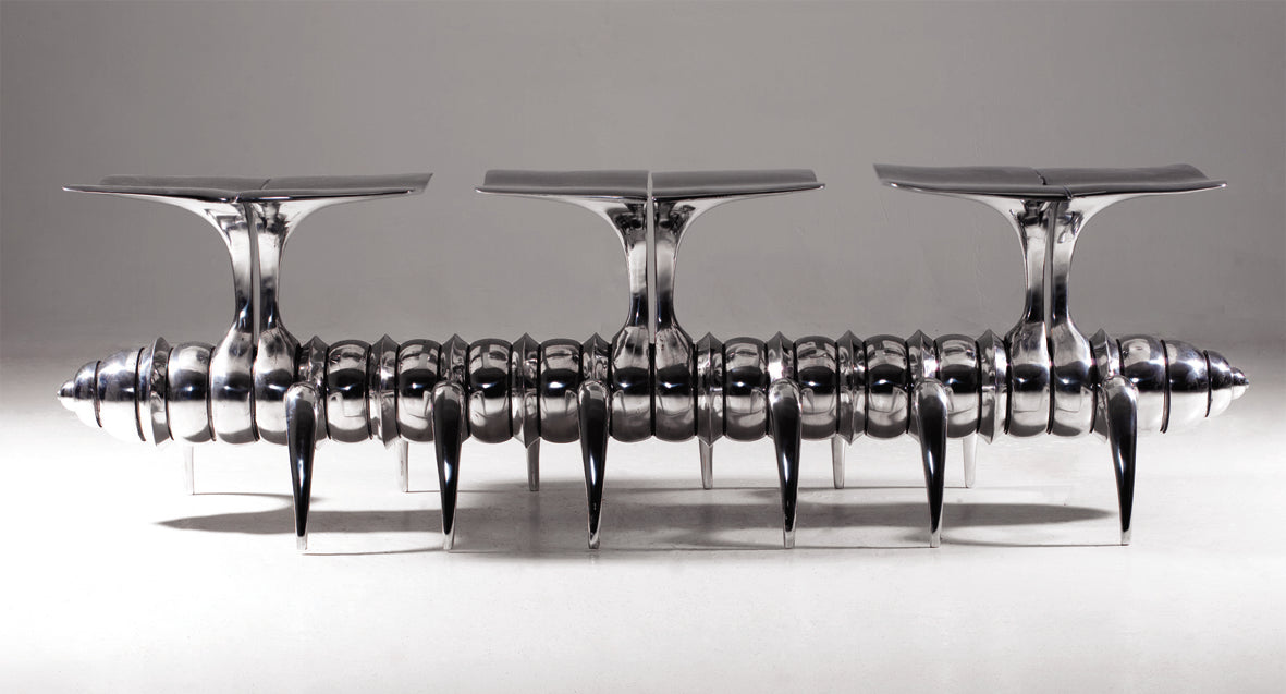 Caterpillar bench – Philip Watts Design