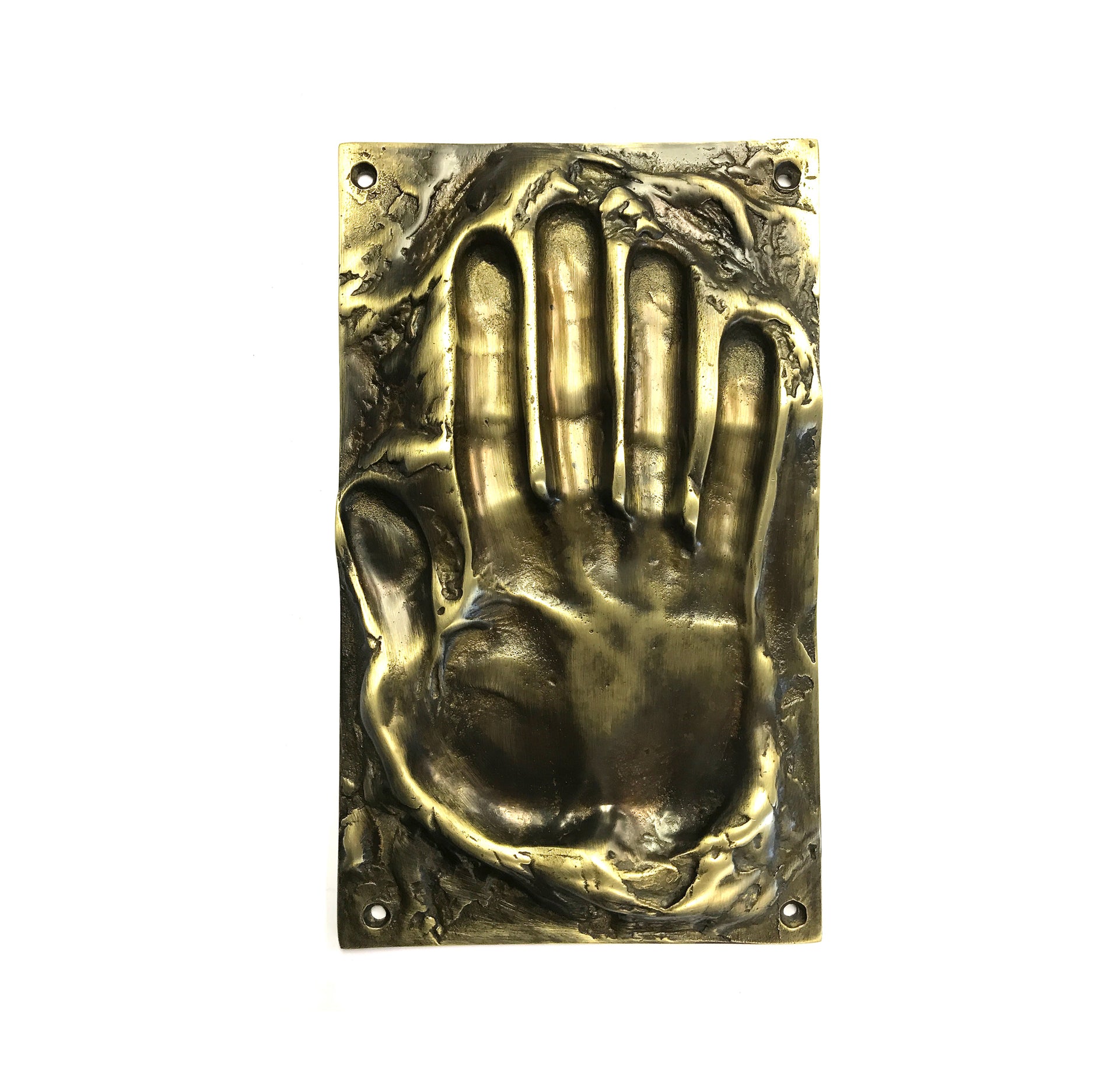 Single Handprint Push Plate – Philip Watts Design