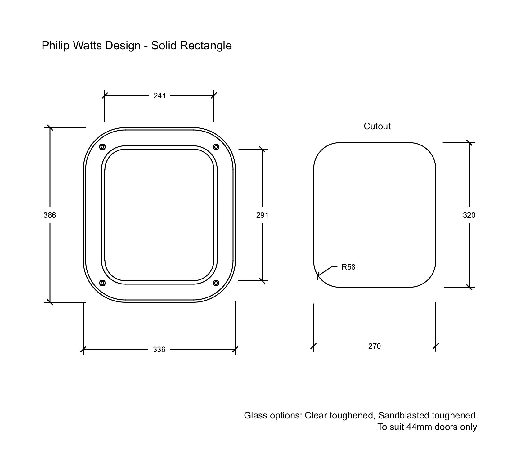 Solid Rectangle – Philip Watts Design